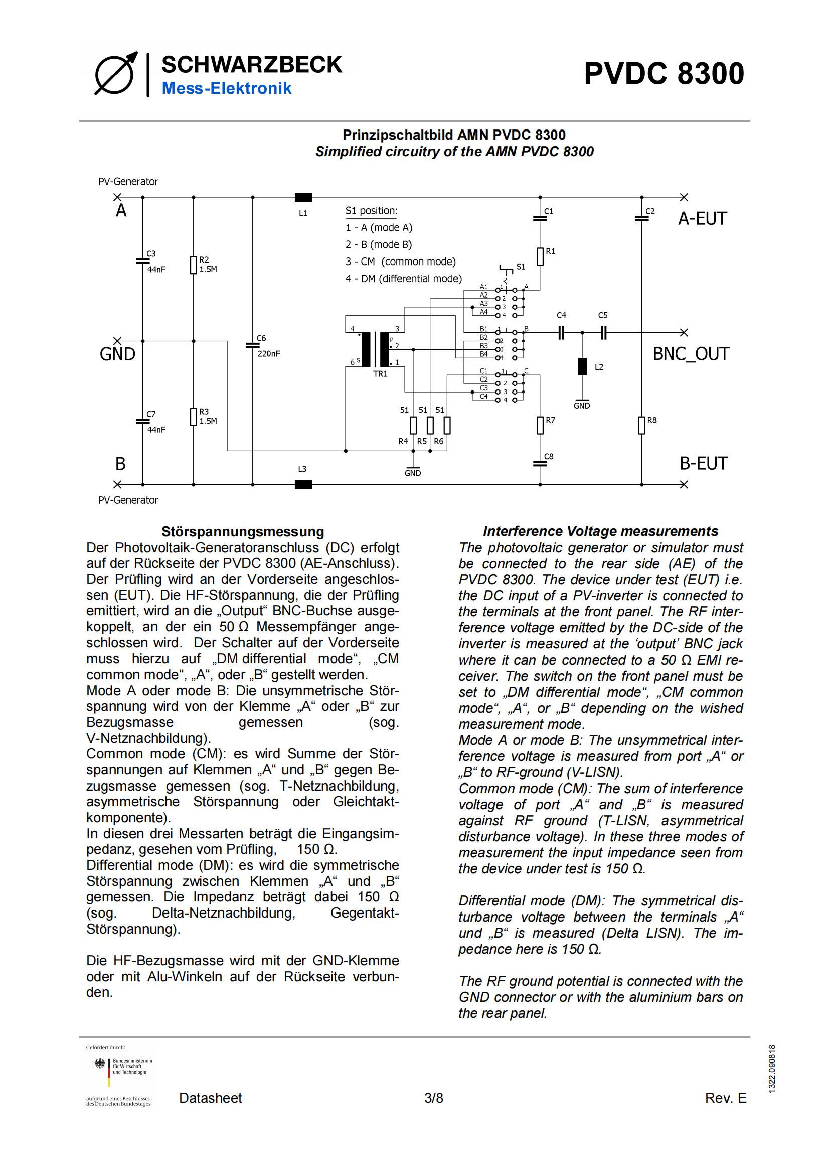 PVDC 8300 - DC-AMN (LISN) - 我的网站