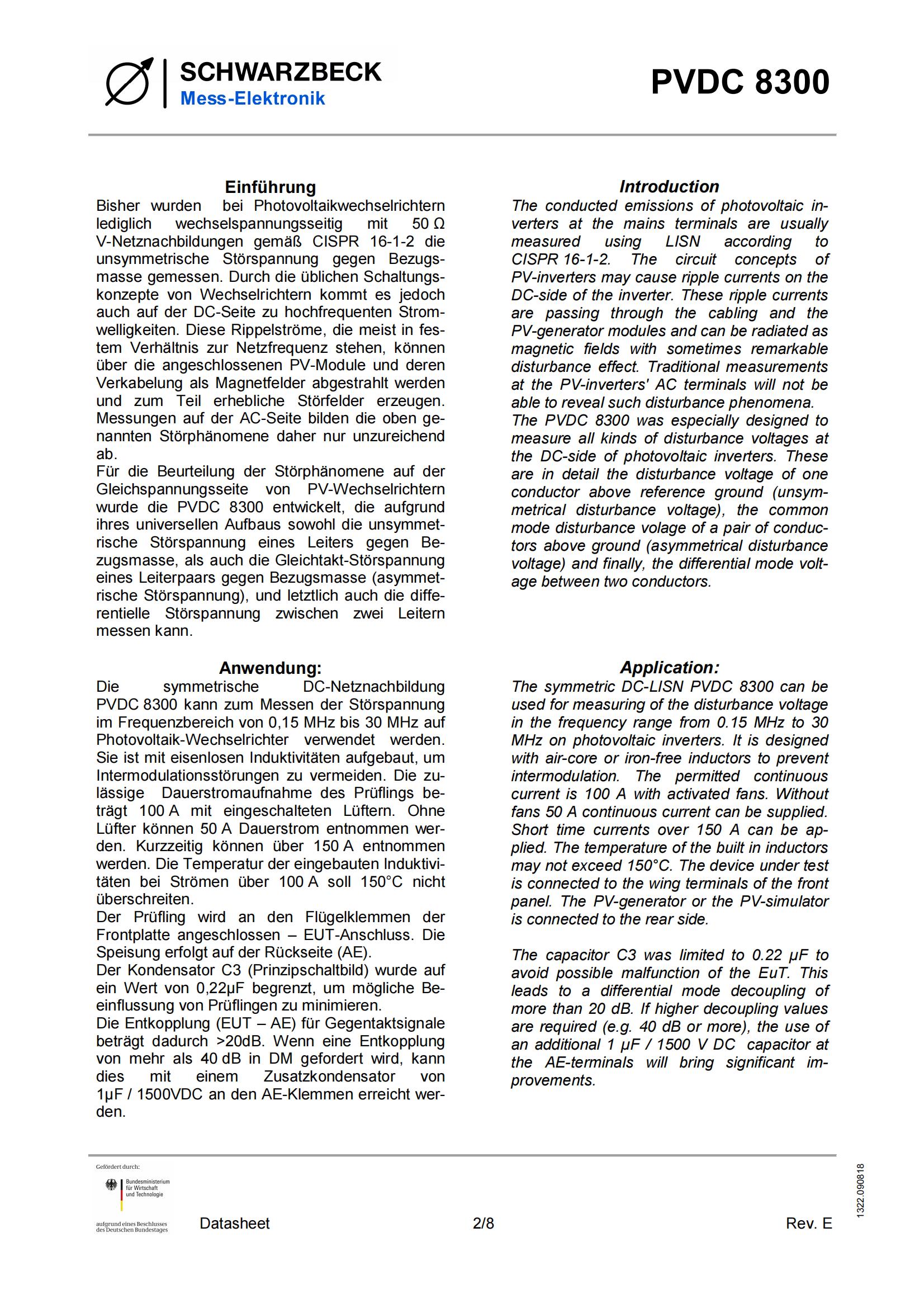 PVDC 8300 - DC-AMN (LISN) - 我的网站