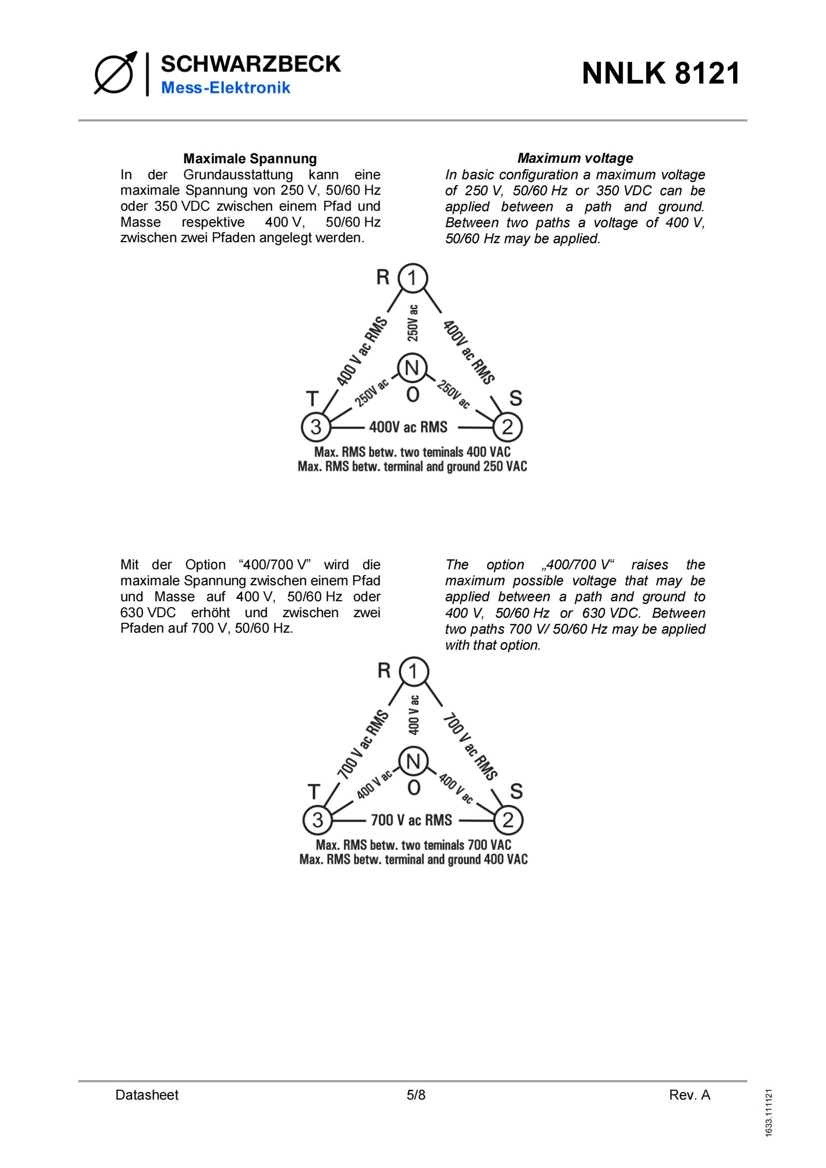 NNLK 8121 - Line Impedance Stabilisation Network - 我的网站